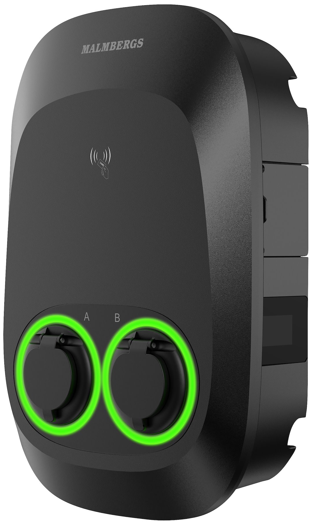 Laddbox Evon Dual, 2x11kW, 32A, Uttag MID, Typ 2 - 2700677 - Malmbergs Elektriska AB