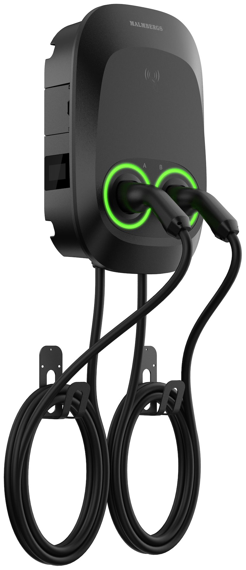 Laddbox Evon Dual, 2x11kW, 32A, Kabel 7 m MID, Typ 2 - 2700679 - Malmbergs Elektriska AB